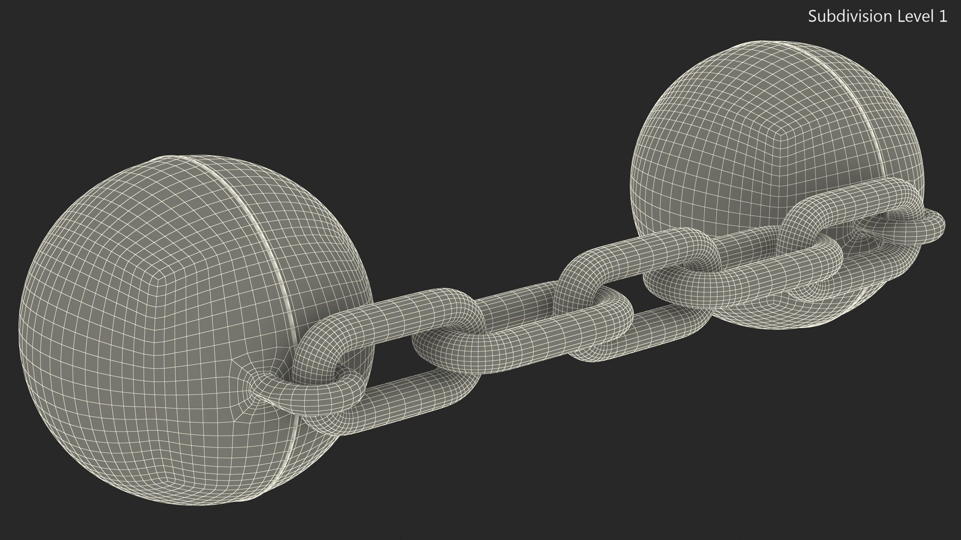 3D Double Core Chain Cannon Shot - TurboSquid 2180430