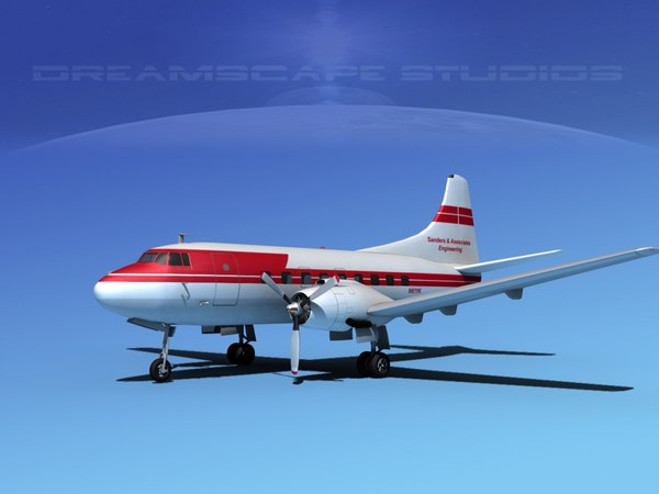 3d propellers martin 202 executive model