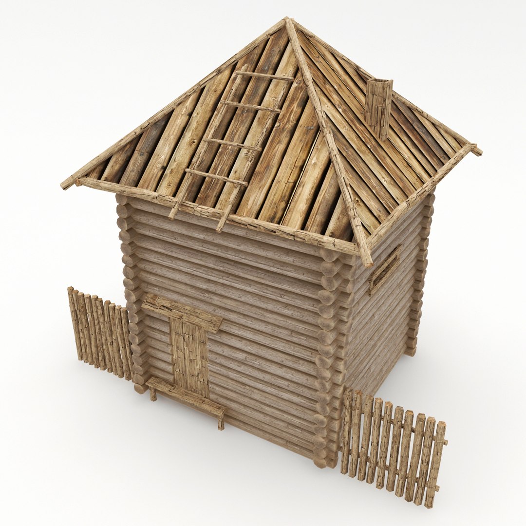 log 3d model