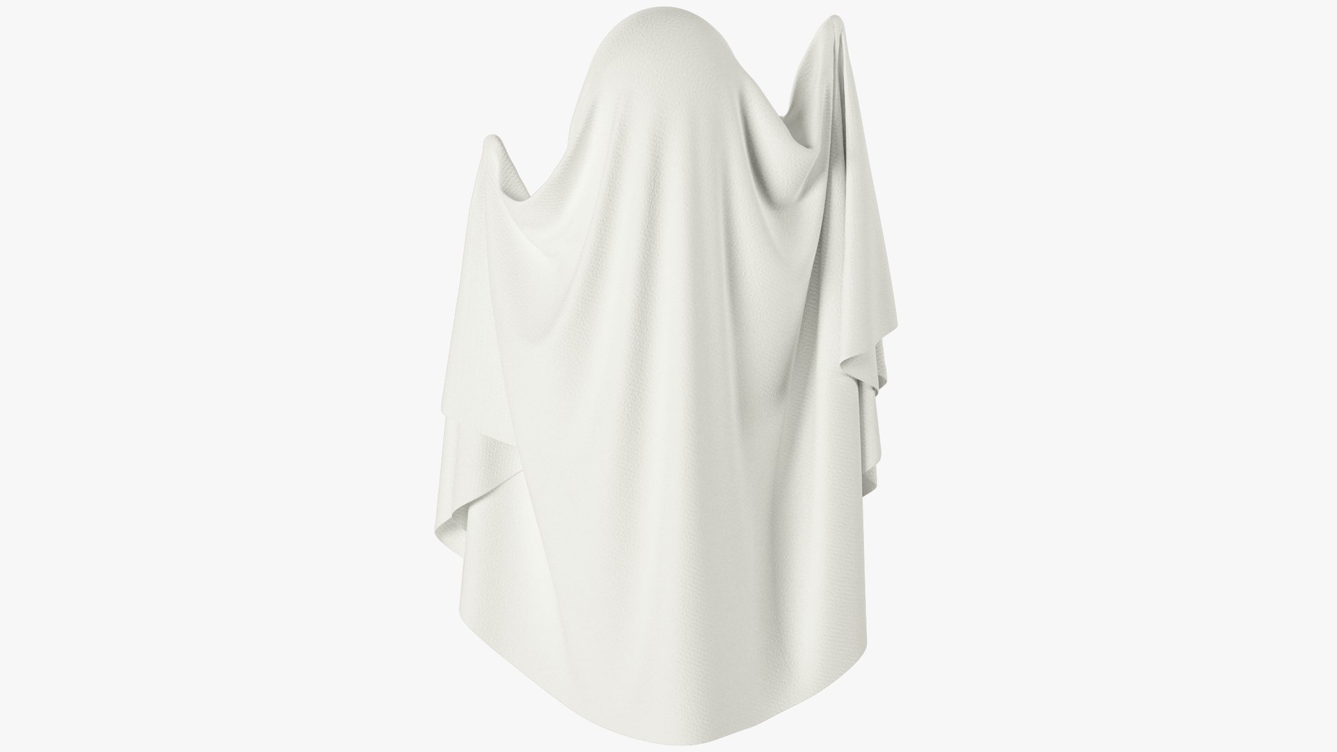 3D Funny Ghost Blank V2 - TurboSquid 1753243