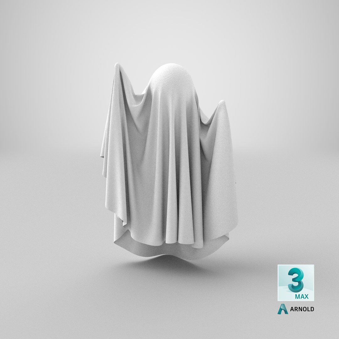 3D Funny Ghost Blank V2 - TurboSquid 1753243
