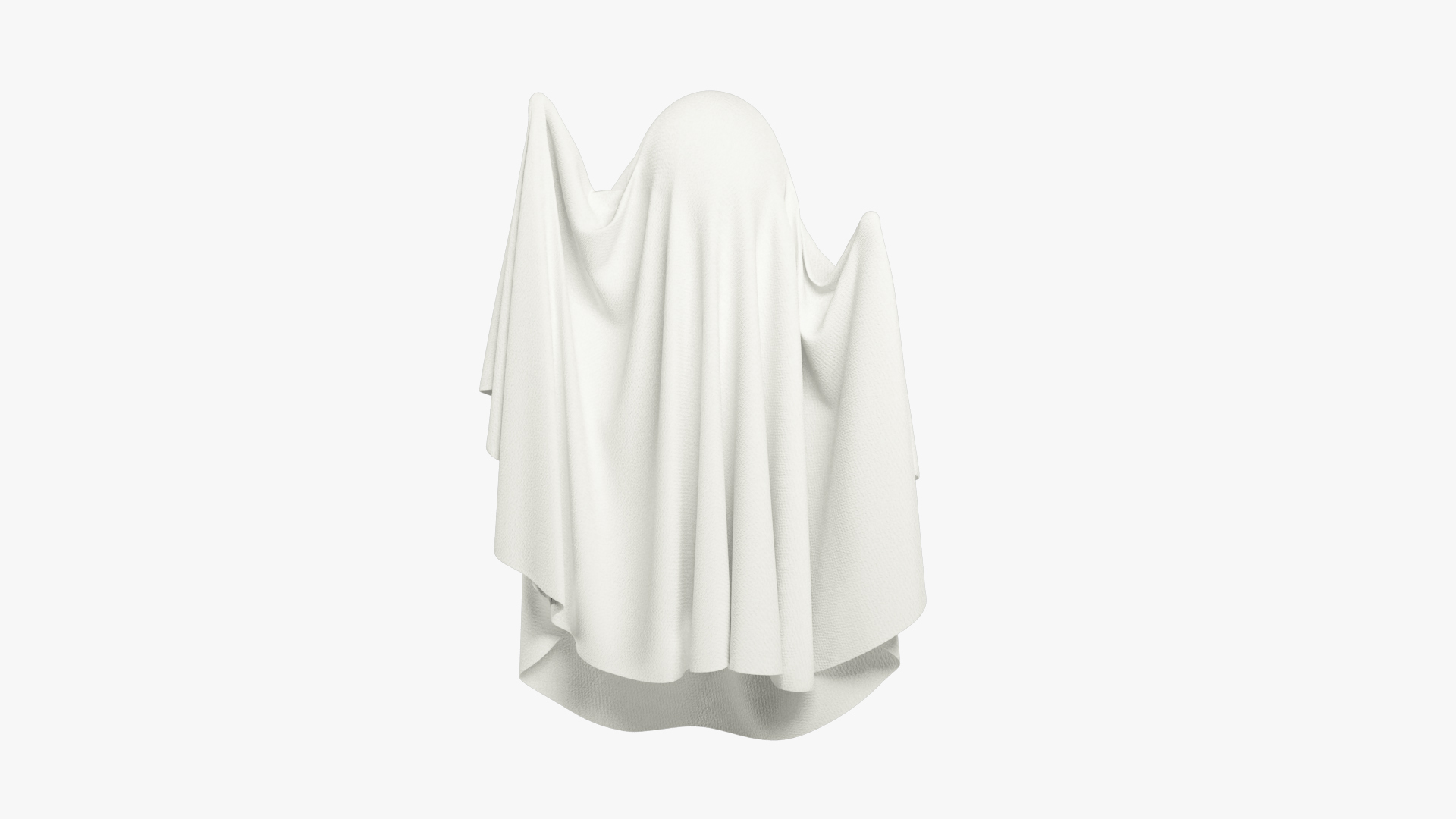 3D Funny Ghost Blank V2 - TurboSquid 1753243