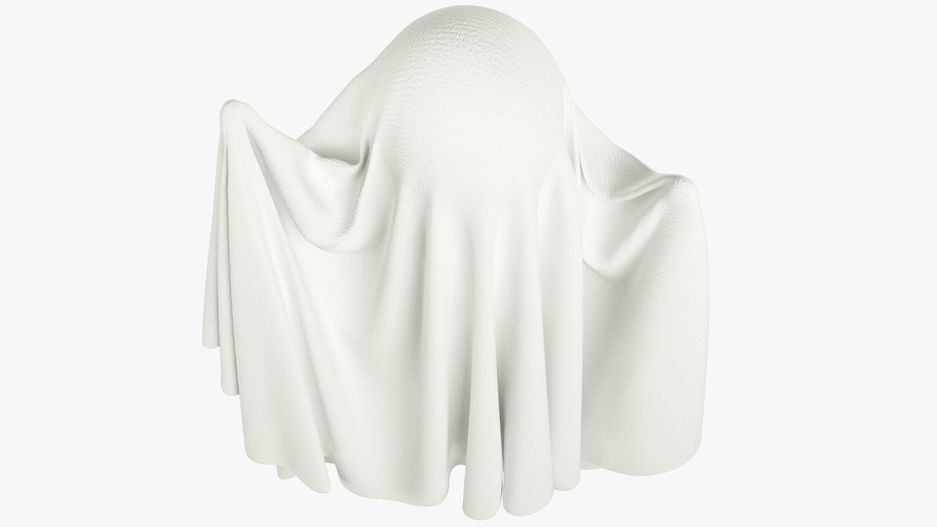 3D Funny Ghost Blank V2 - TurboSquid 1753243