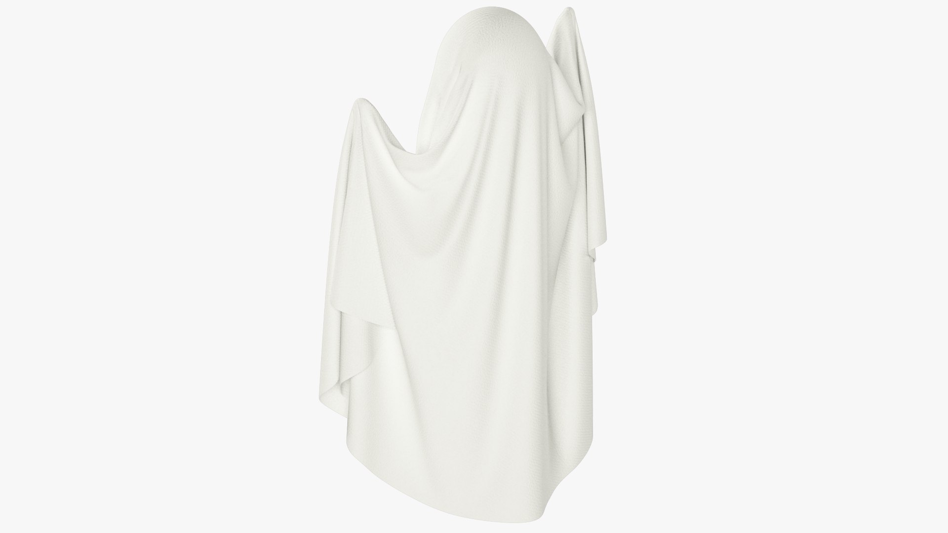 3D Funny Ghost Blank V2 - TurboSquid 1753243