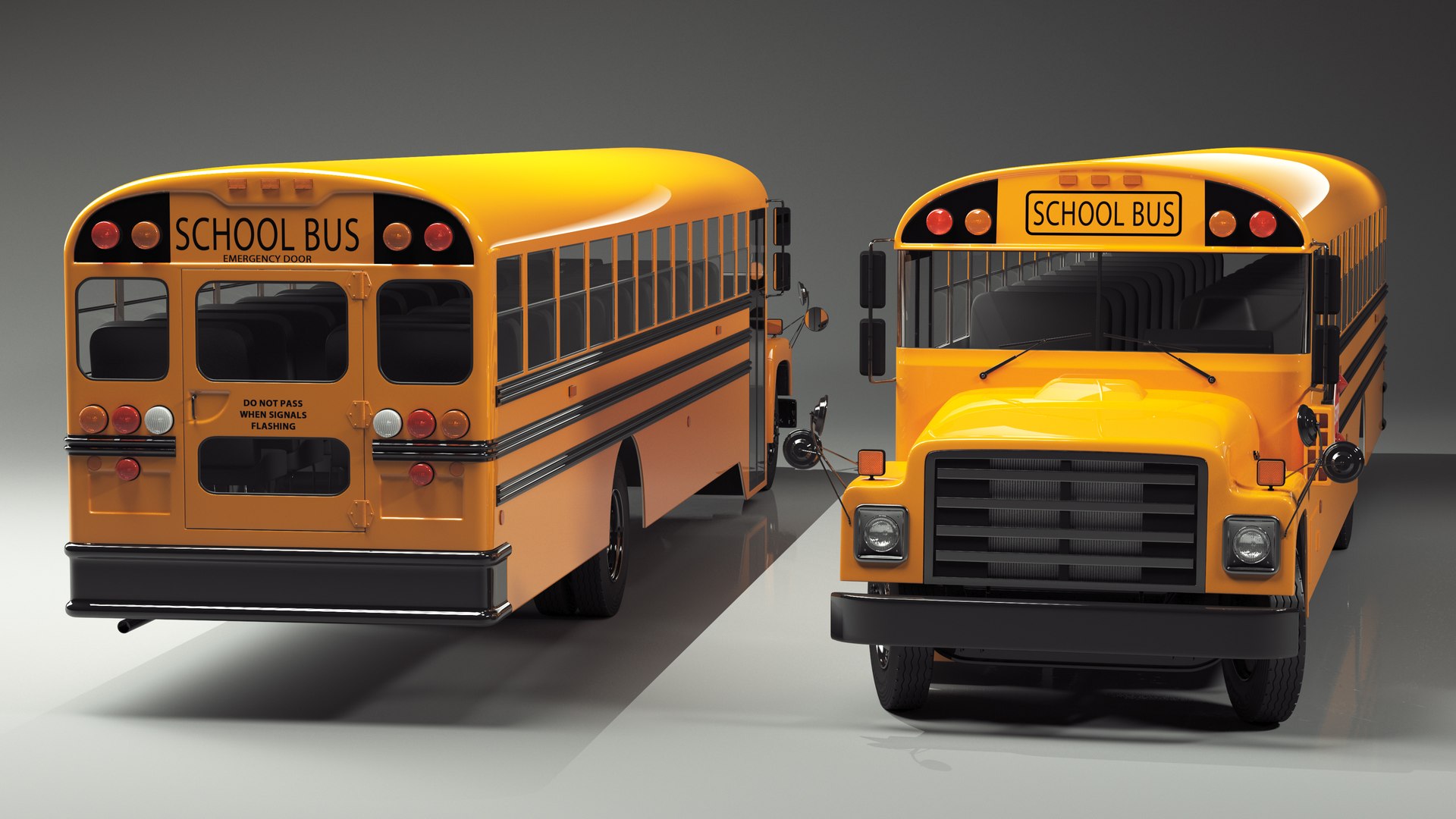 Old School Bus Rigged for Cinema 4D 3D - TurboSquid 2136845
