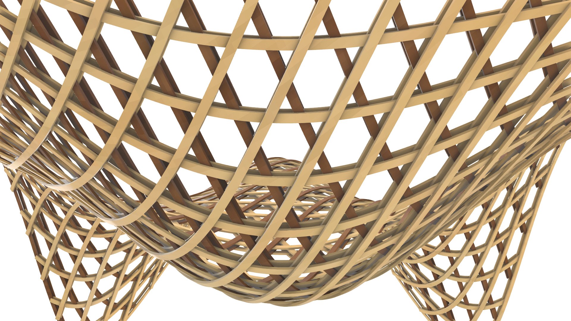 Elastic GridShell Structure 1 3D Model - TurboSquid 2340558