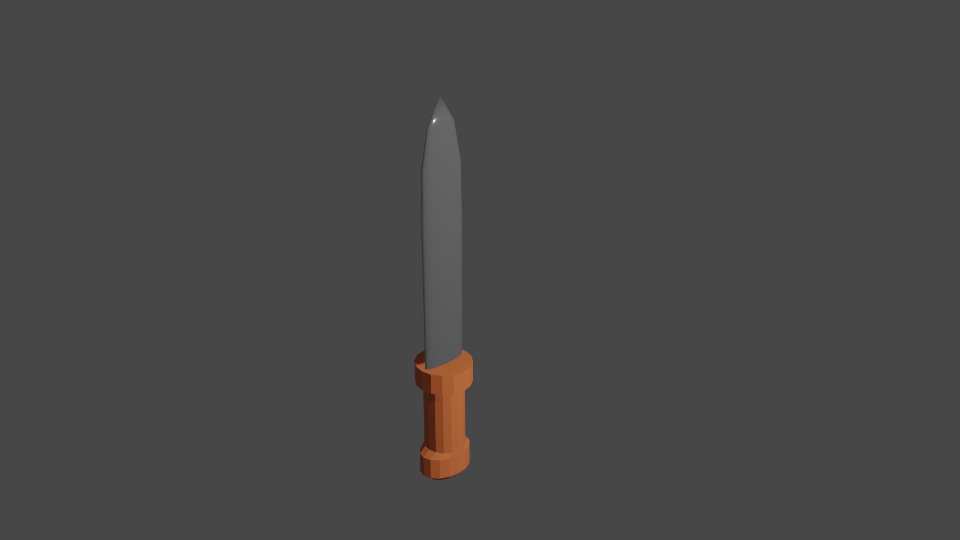 modelo 3d Low Poly Sword gratis - TurboSquid 1992350