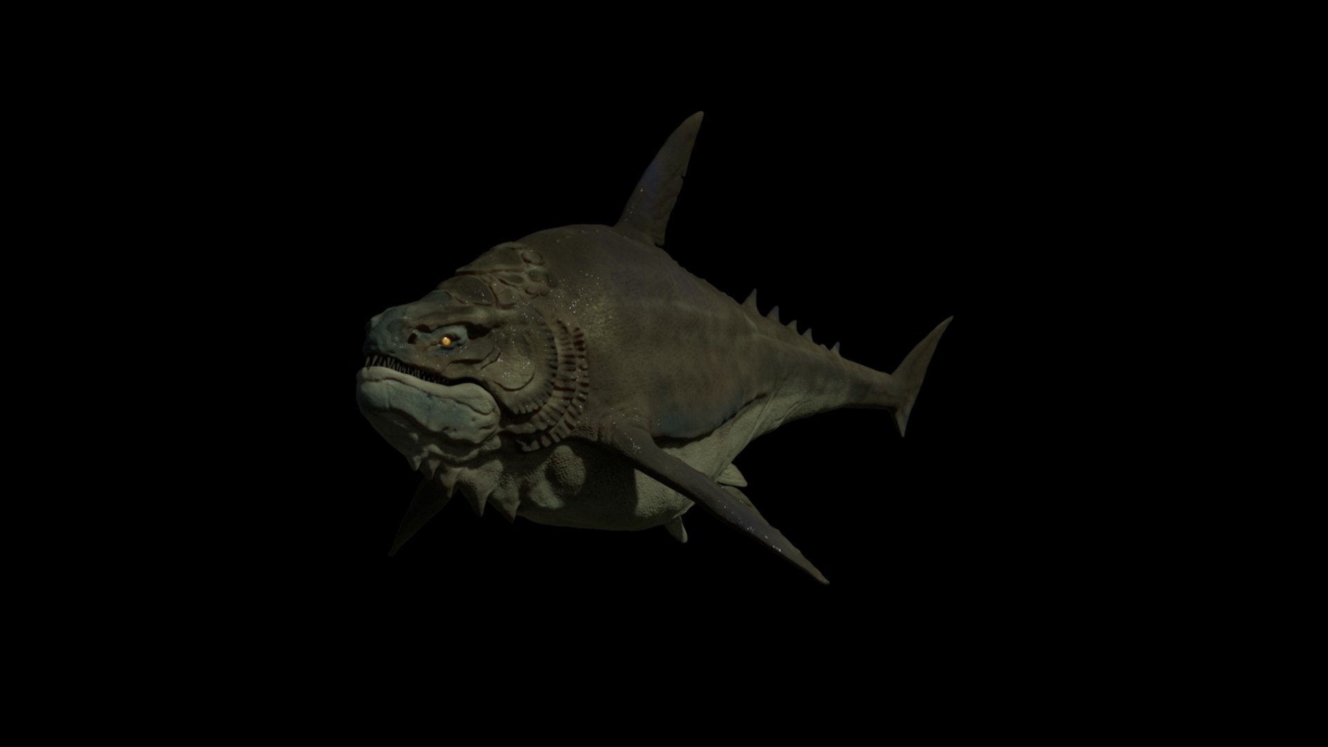 Sea Beast Rig Studio 3D - TurboSquid 1320290