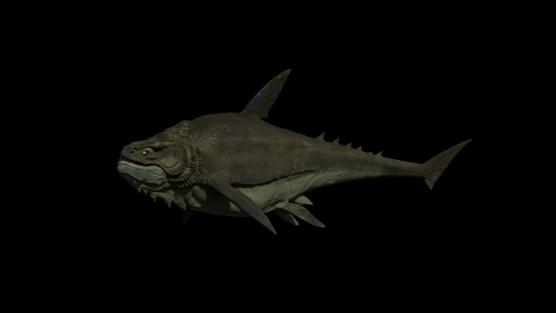 Sea Beast Rig Studio 3D - TurboSquid 1320290