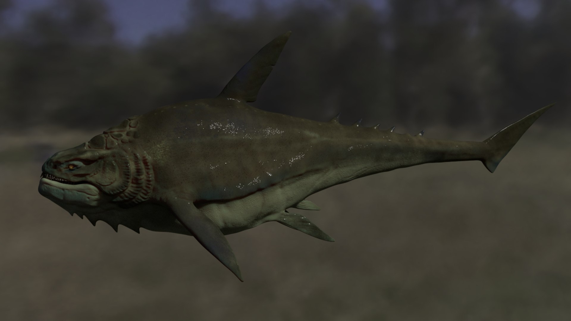 Sea Beast Rig Studio 3D - TurboSquid 1320290