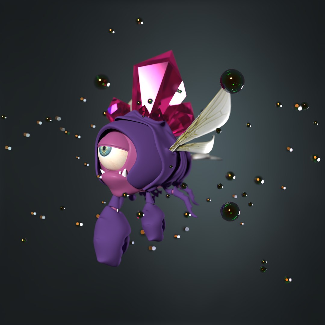 Bug Monster 3d Model 3D Model - TurboSquid 2212316