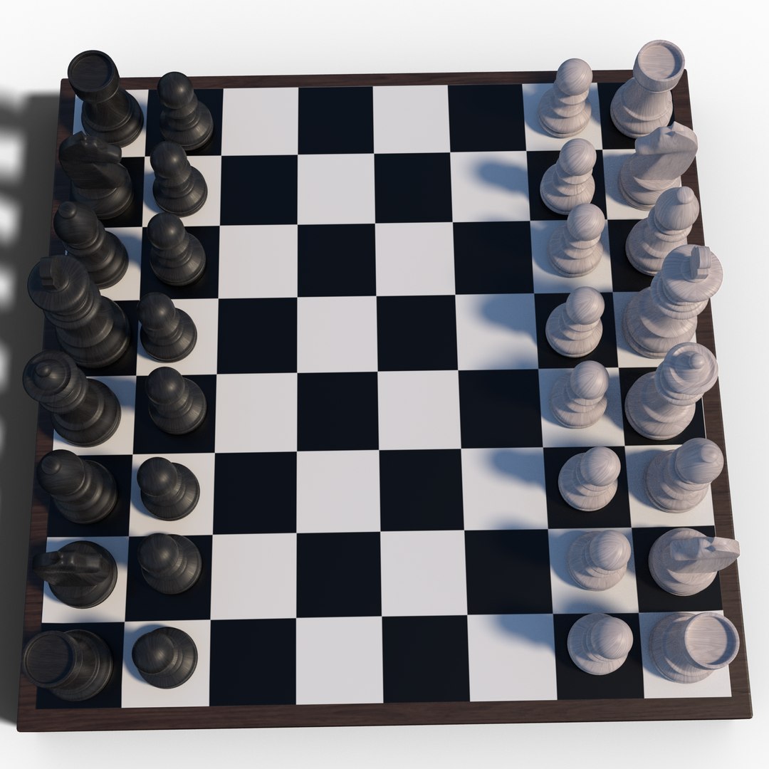 3D Chess Set Model - TurboSquid 2060567