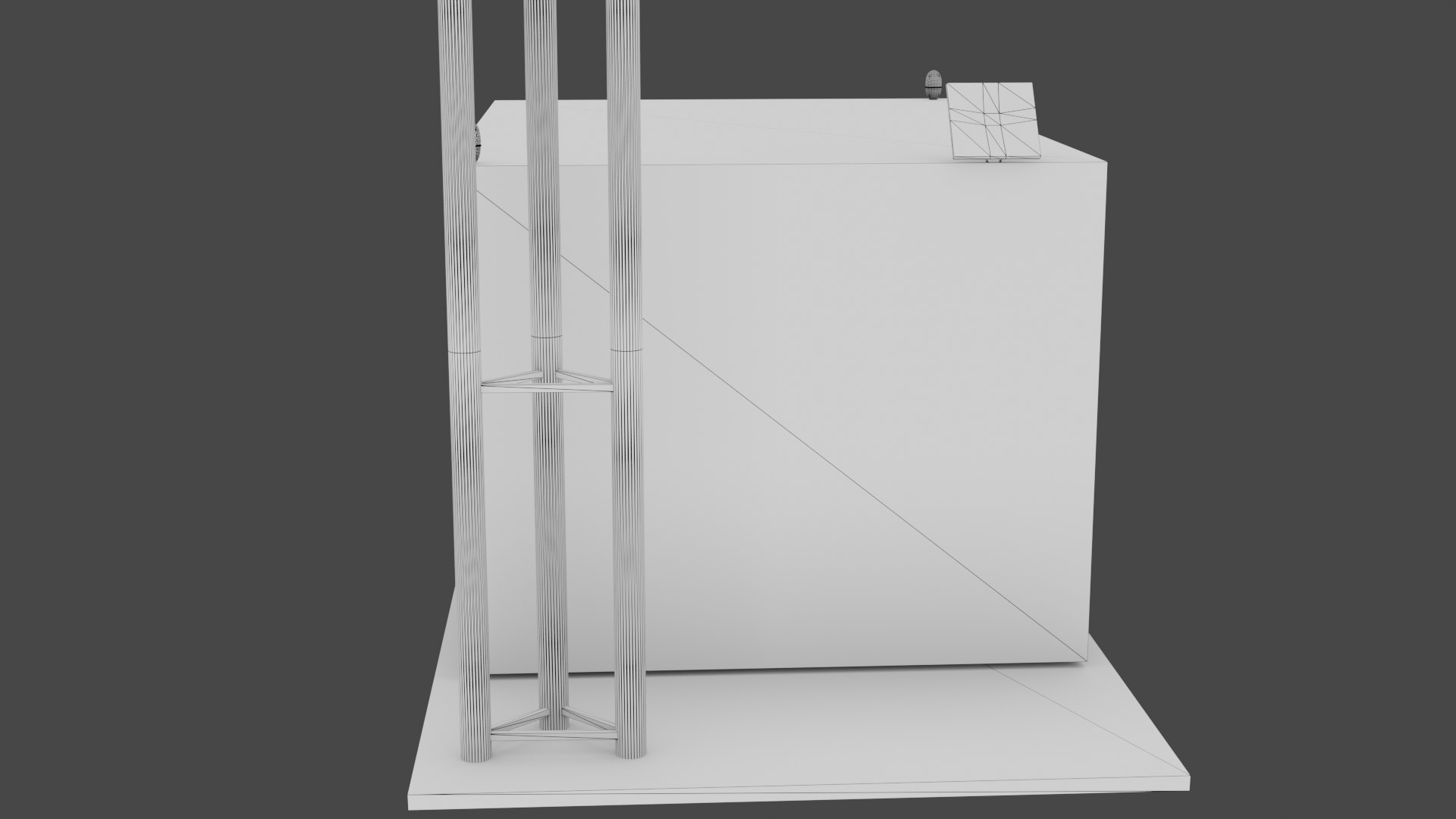 Glide Slope Beacon - ILS 3D - TurboSquid 2300855