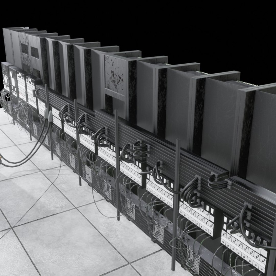 Eniac Computer 3D - TurboSquid 1568035