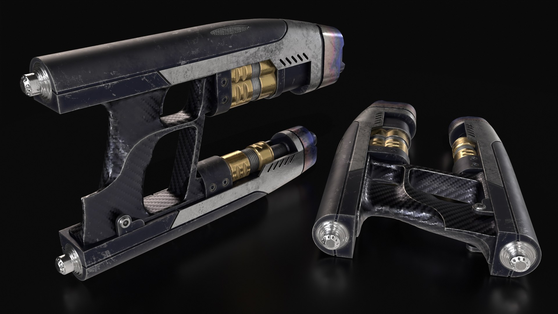 3D Star-Lord Blaster - TurboSquid 2052688