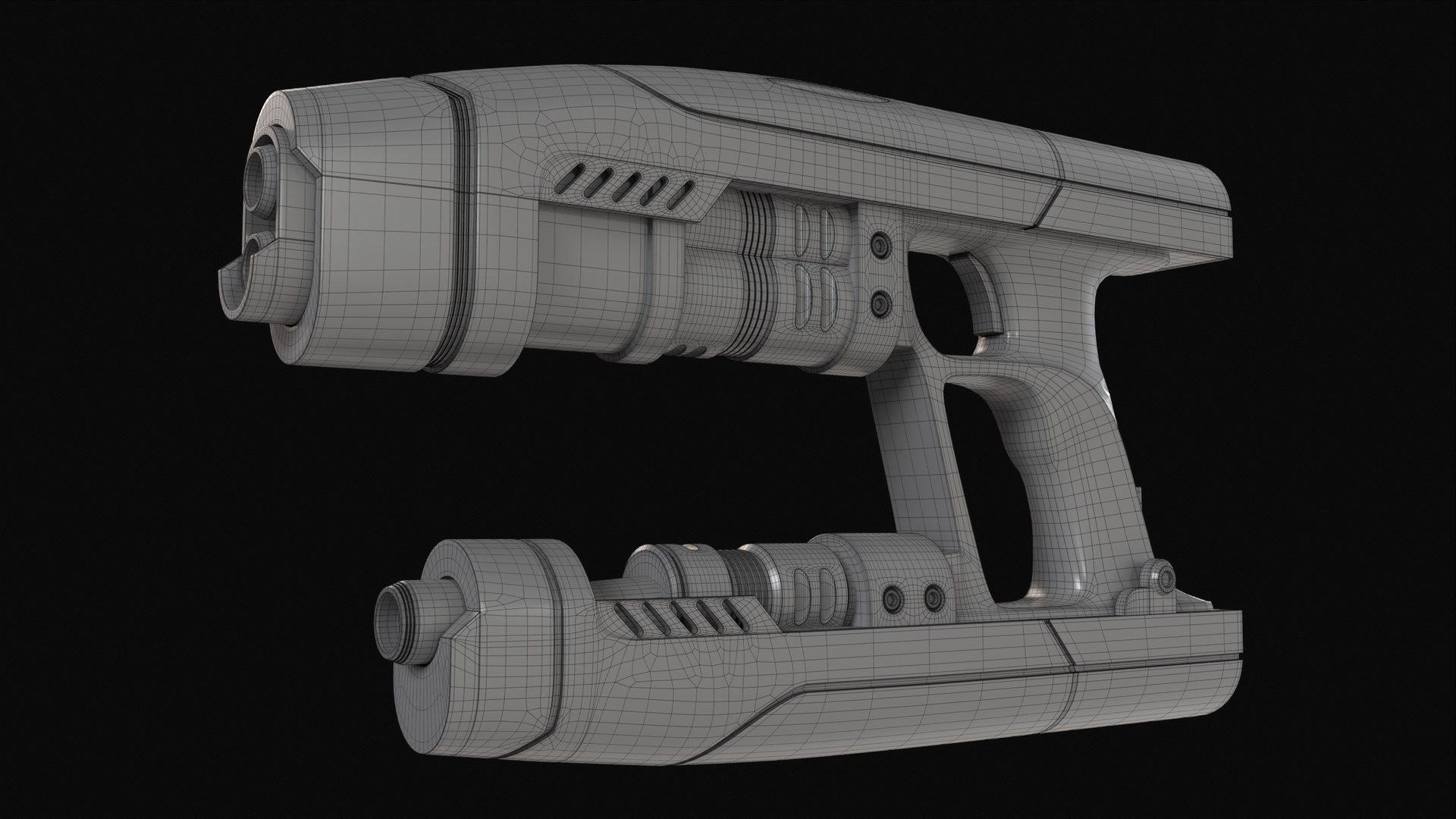 3D Star-Lord Blaster - TurboSquid 2052688