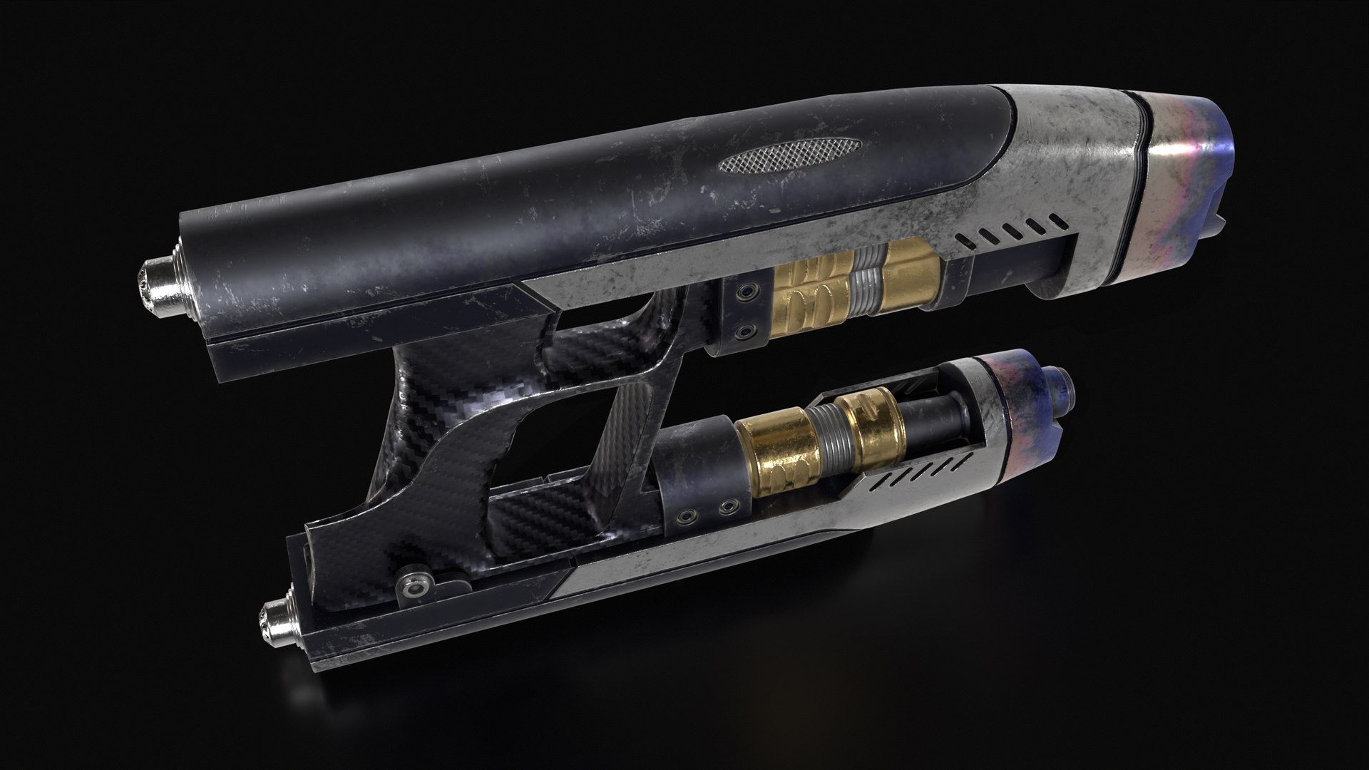 3D Star-Lord Blaster - TurboSquid 2052688