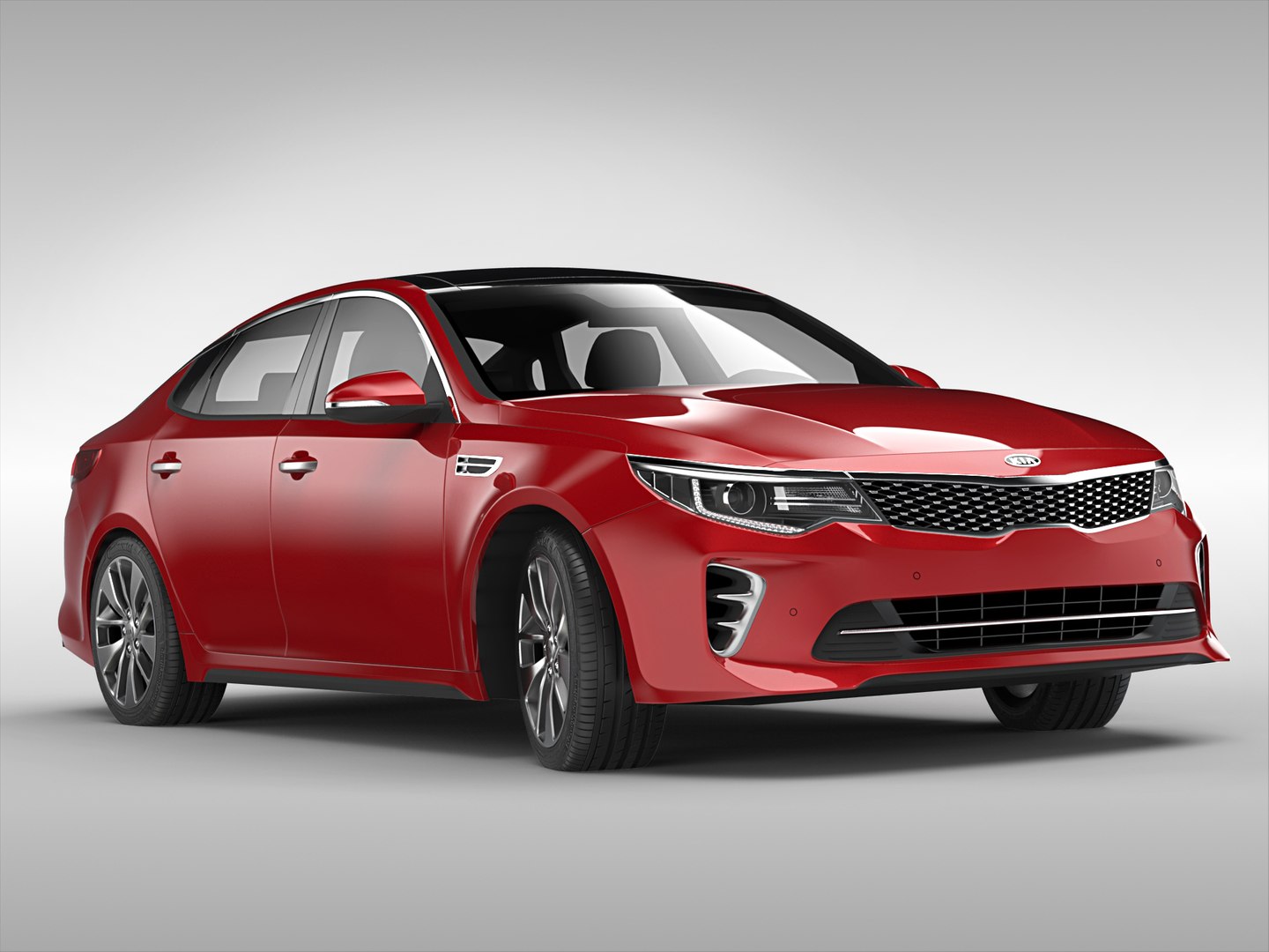 3d Model Kia Car