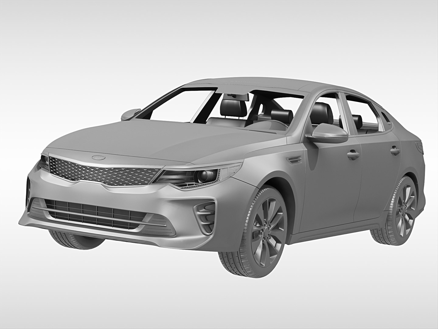 3d Model Kia Car