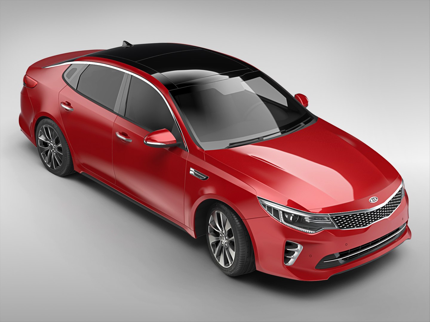 3d Model Kia Car