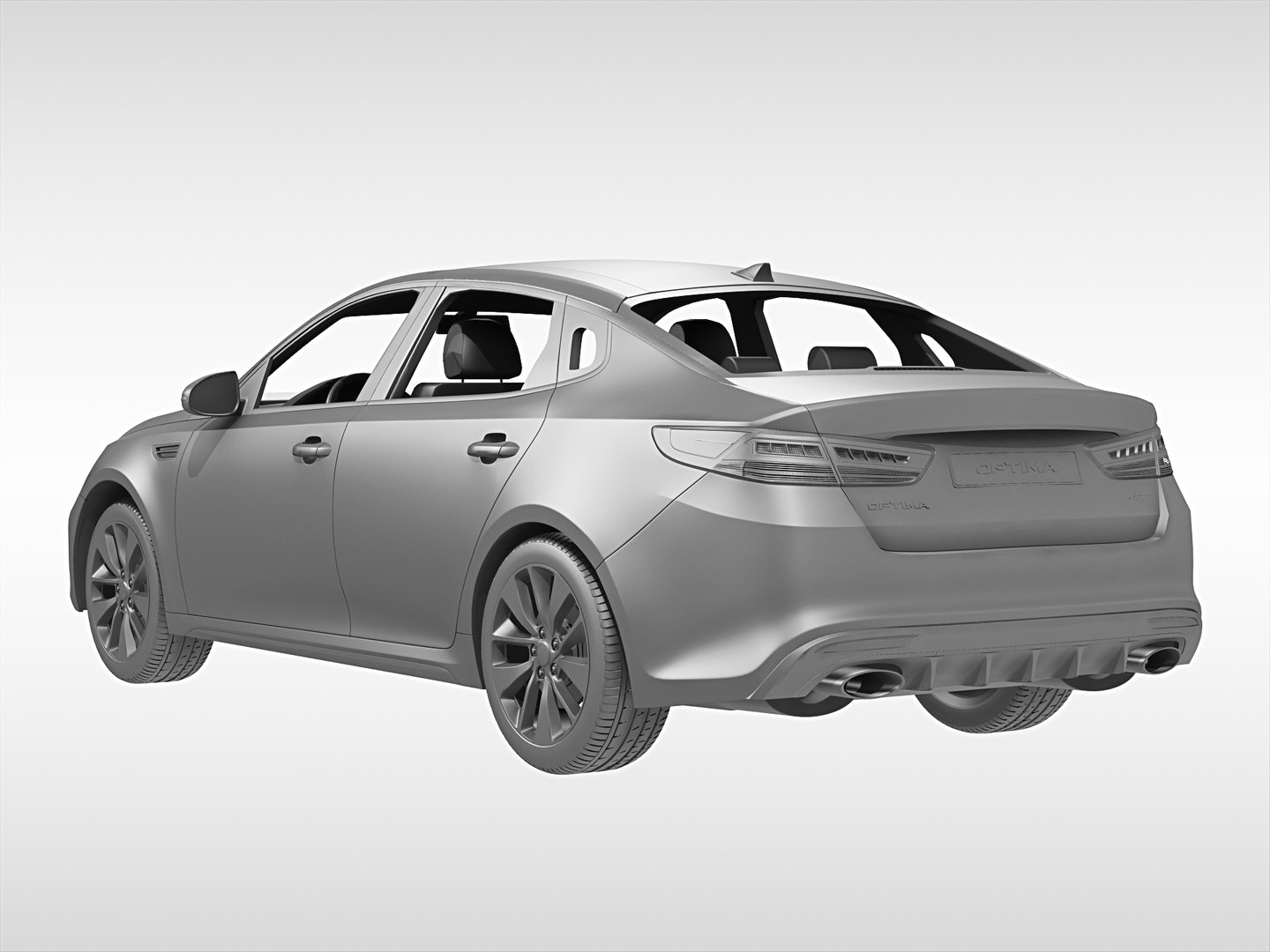 3d Model Kia Car