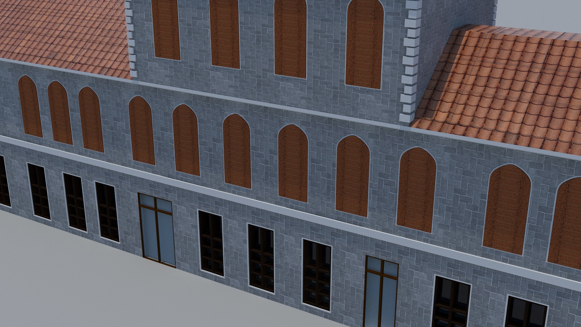 3D History Old Building - TurboSquid 1276133