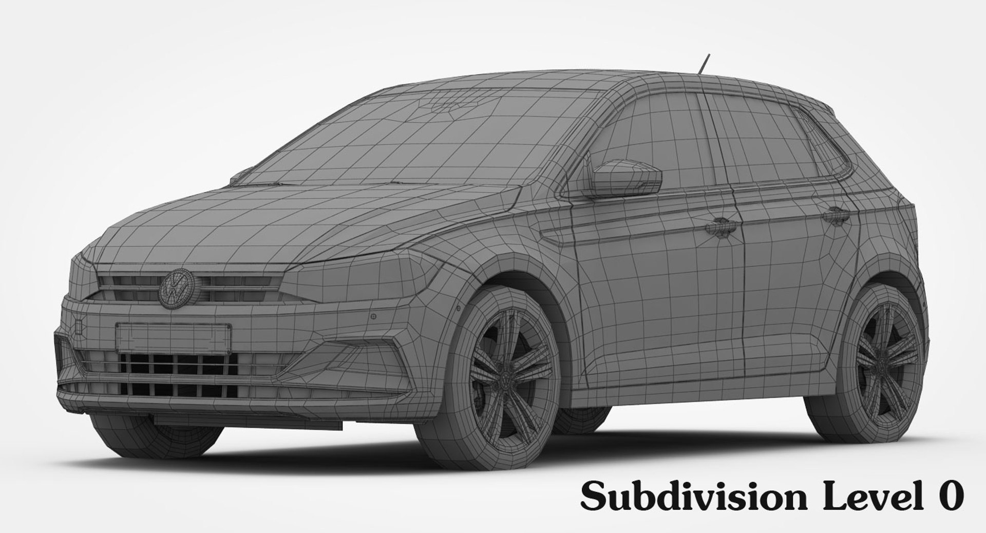 Volkswagen polo 3D model - TurboSquid 1405711