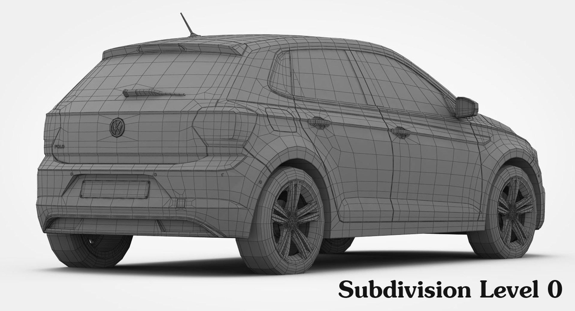 Volkswagen polo 3D model - TurboSquid 1405711