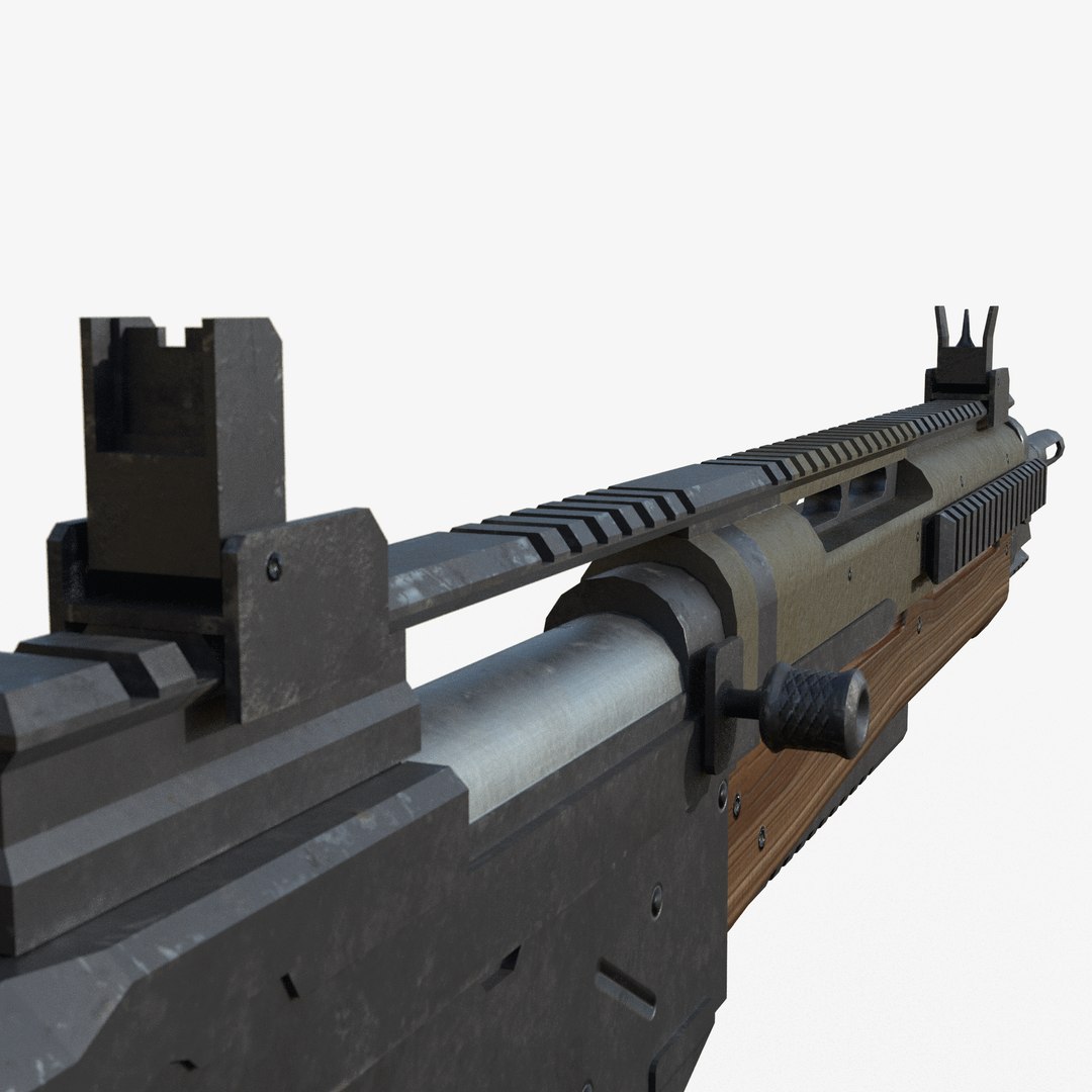 3D Assault Rifle - TurboSquid 1227999