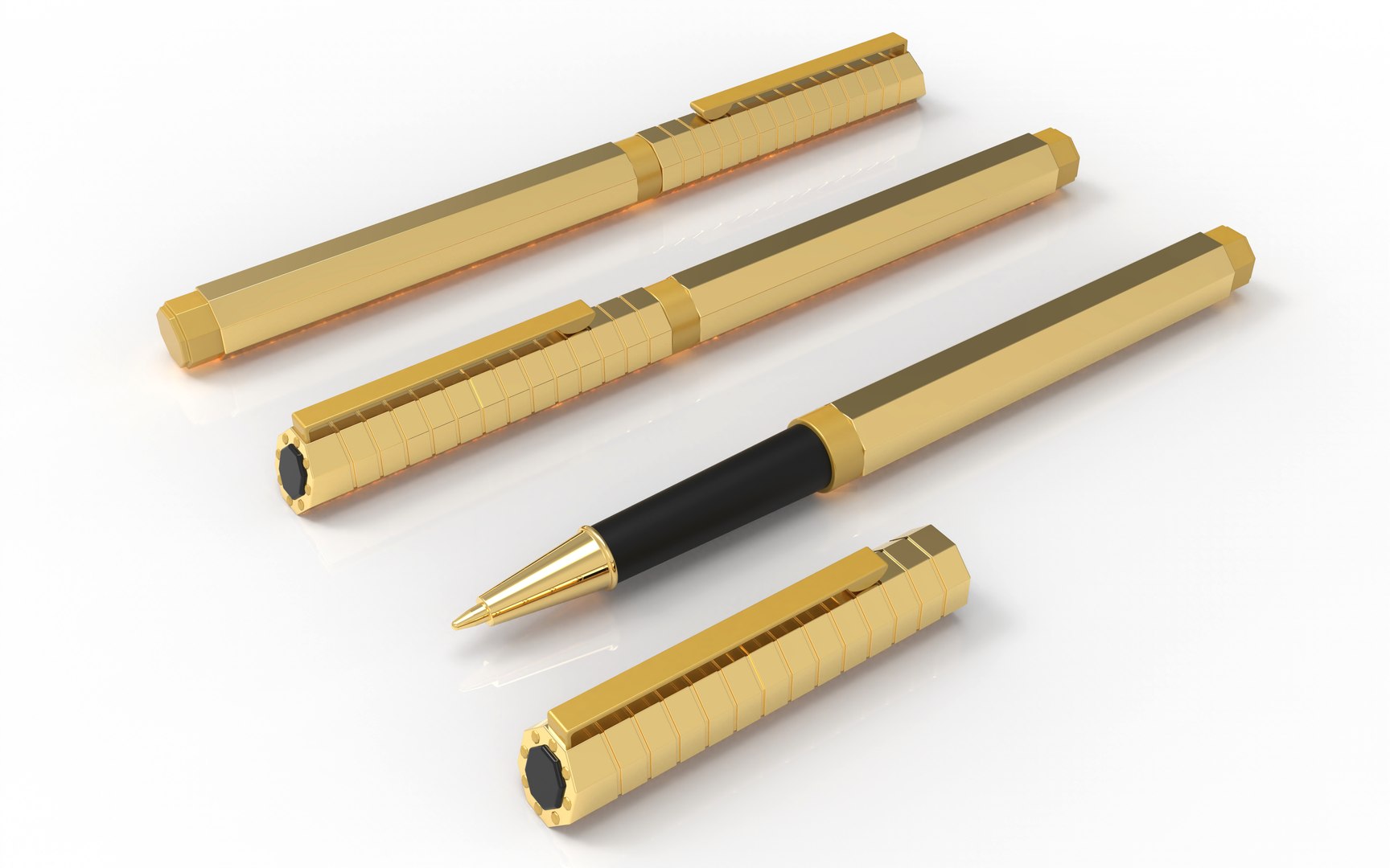 Luxury Pen 3D model - TurboSquid 2117685