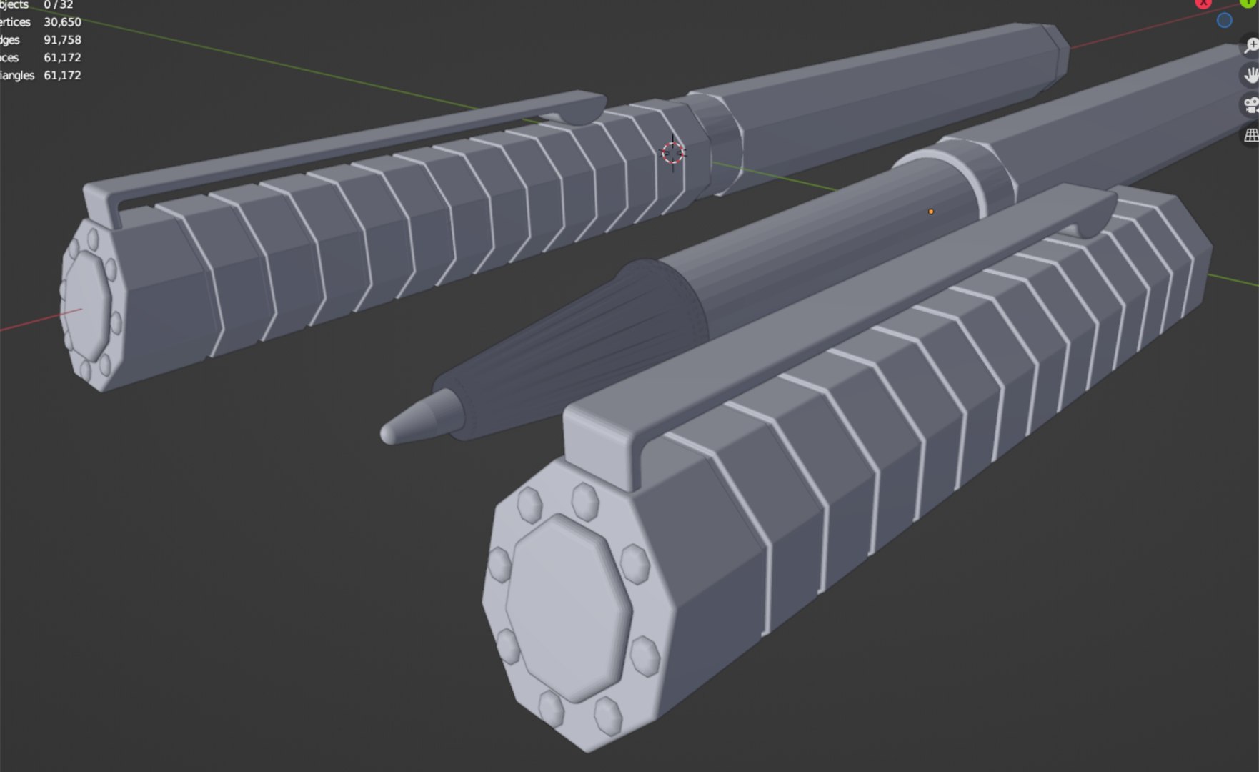 Luxury Pen 3D model - TurboSquid 2117685