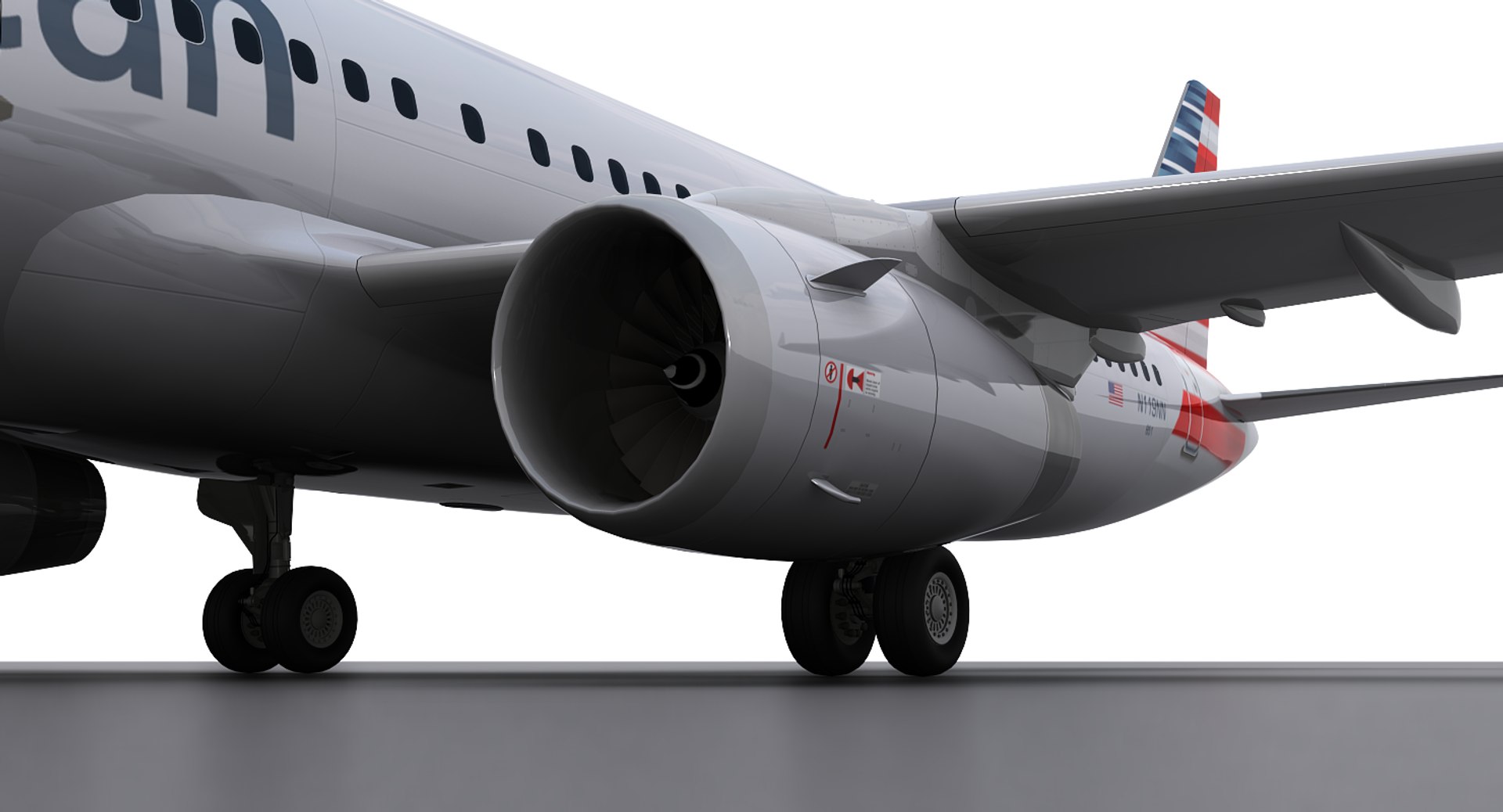 3d A321 American Airlines