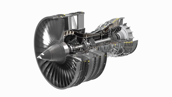 Aircraft Engine Canada PT6 Sectioned3D模型 - TurboSquid 2078085