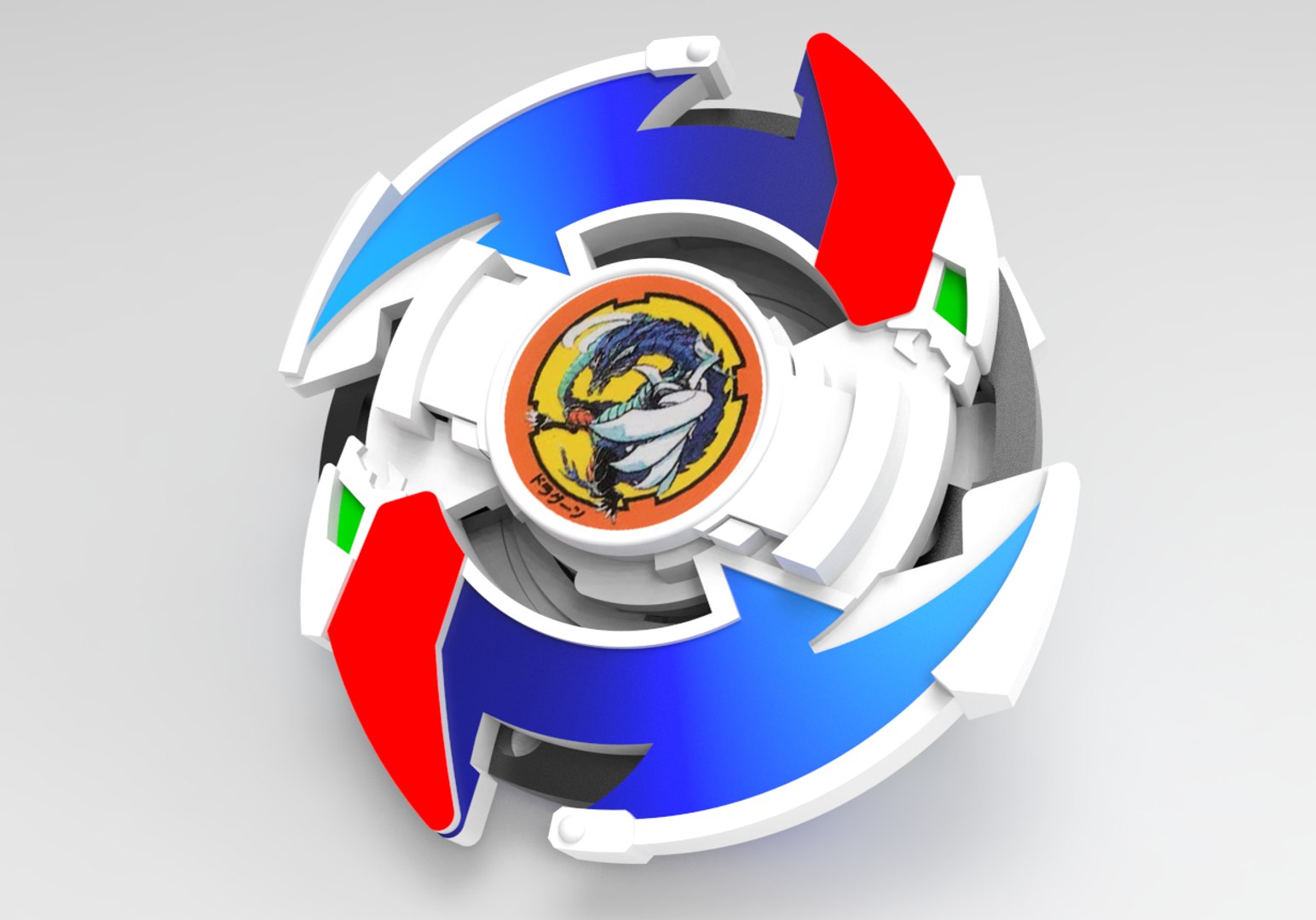 Beyblade dragoon Gods aura 3D model - TurboSquid 2046349
