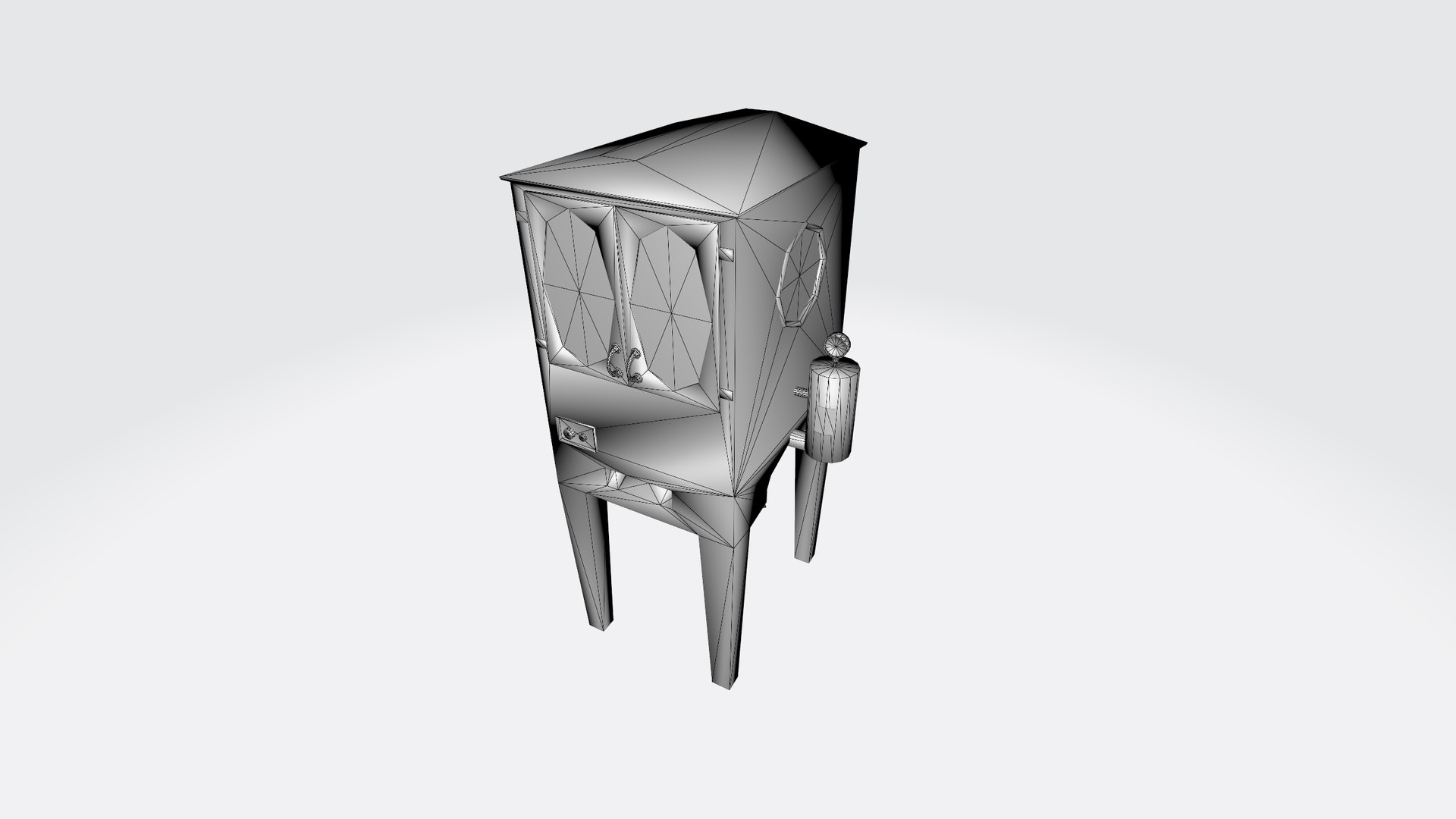 3D old baby incubator - TurboSquid 1430860