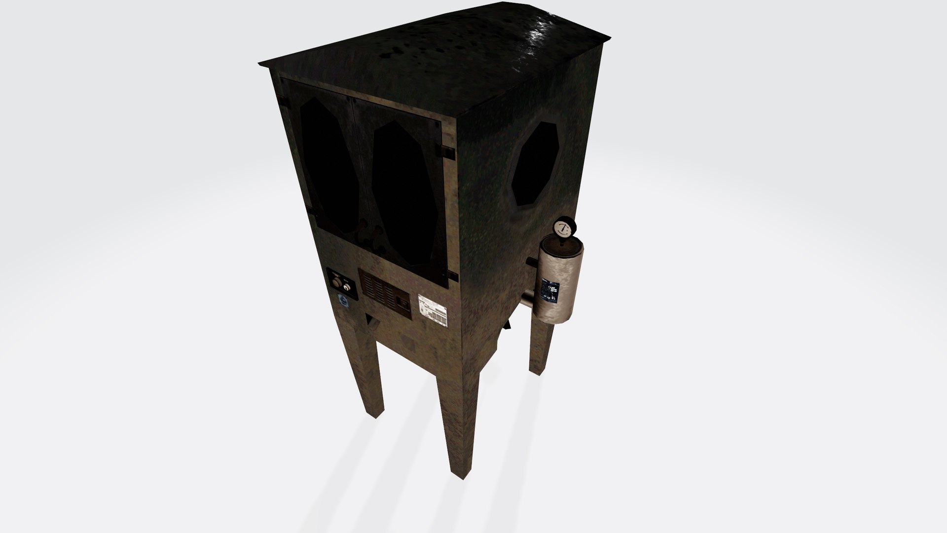 3D old baby incubator - TurboSquid 1430860