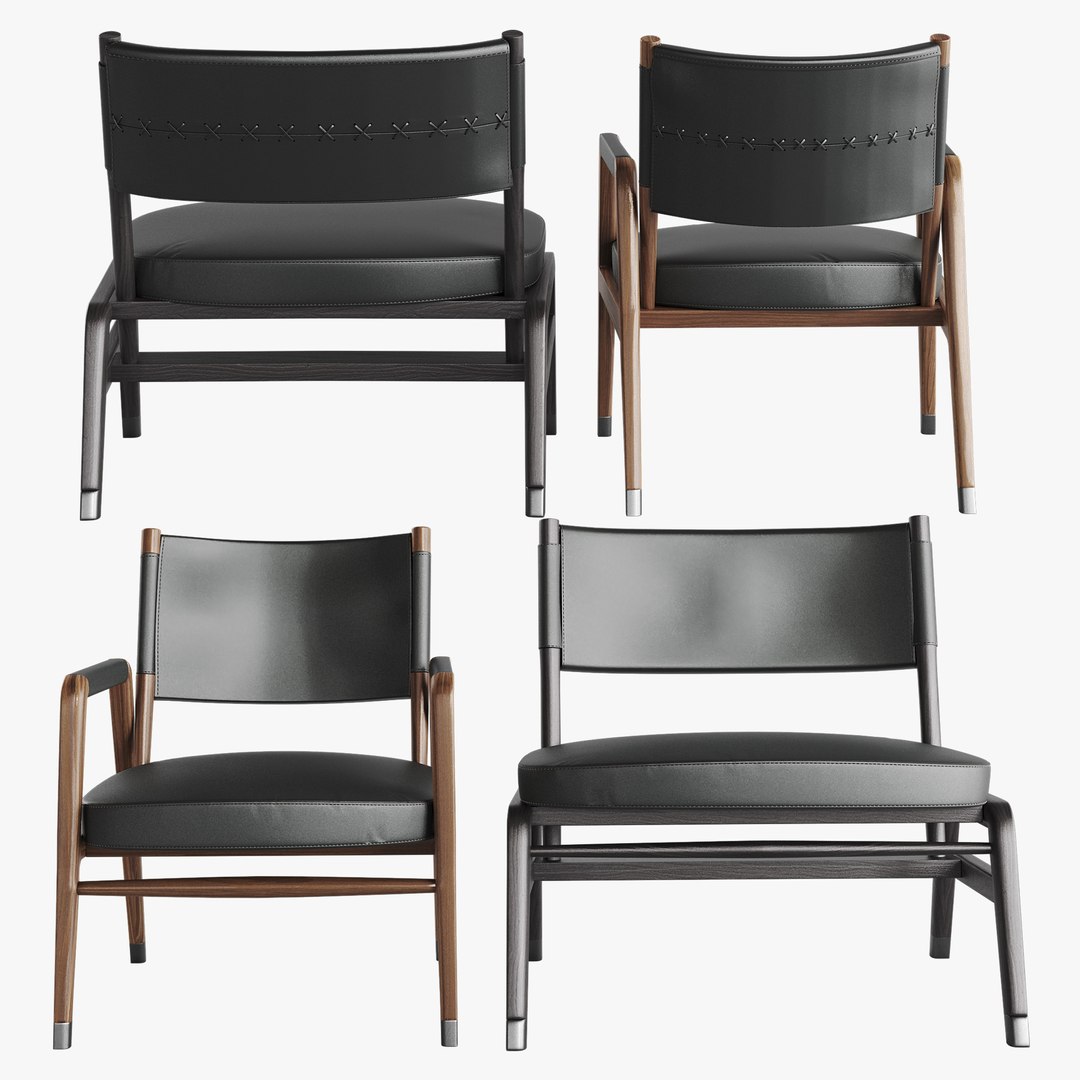 Flexform Ortigia S H Armchair 3D Model - TurboSquid 1953654