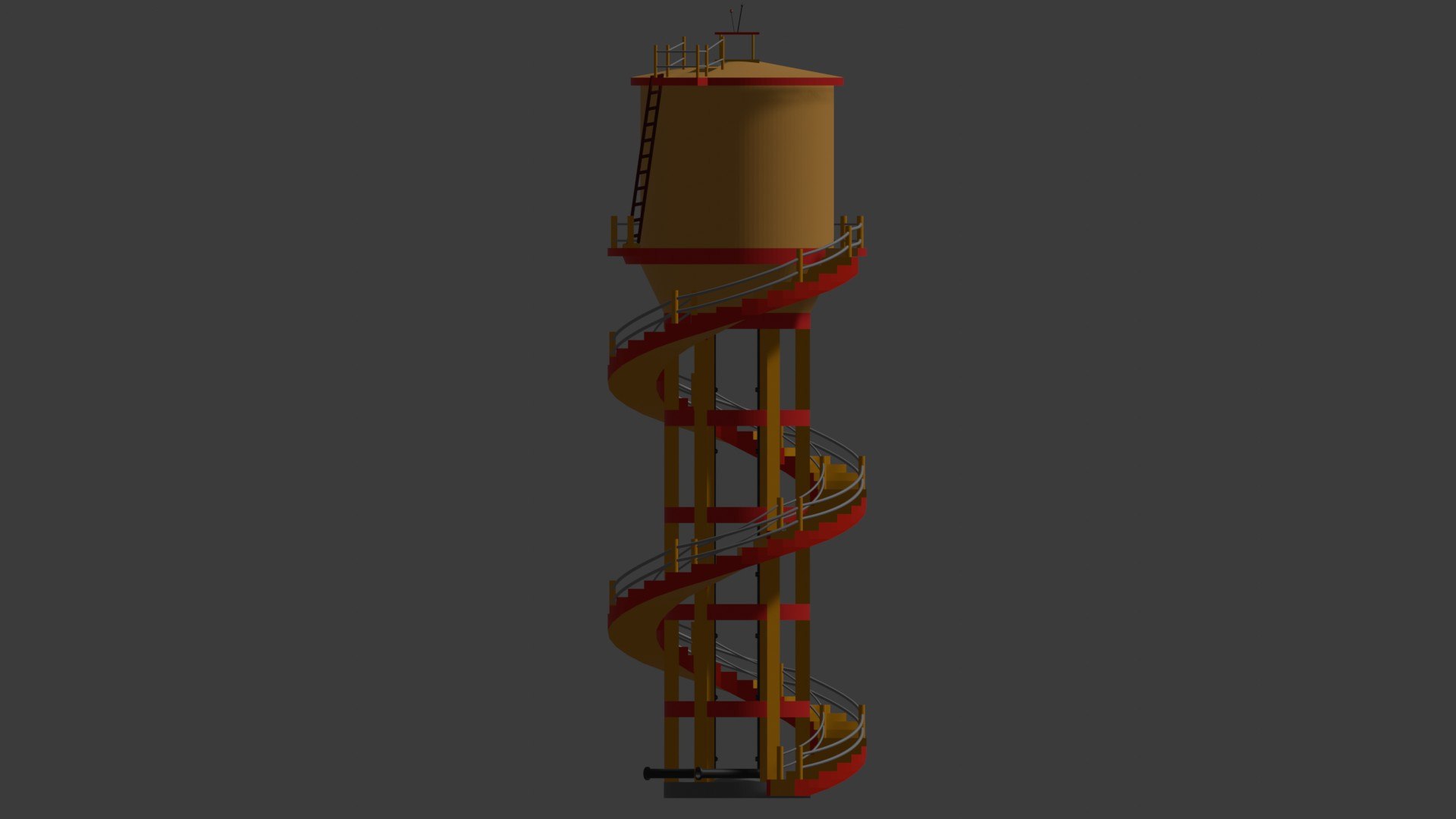 3D Water Tank Model - TurboSquid 2212319