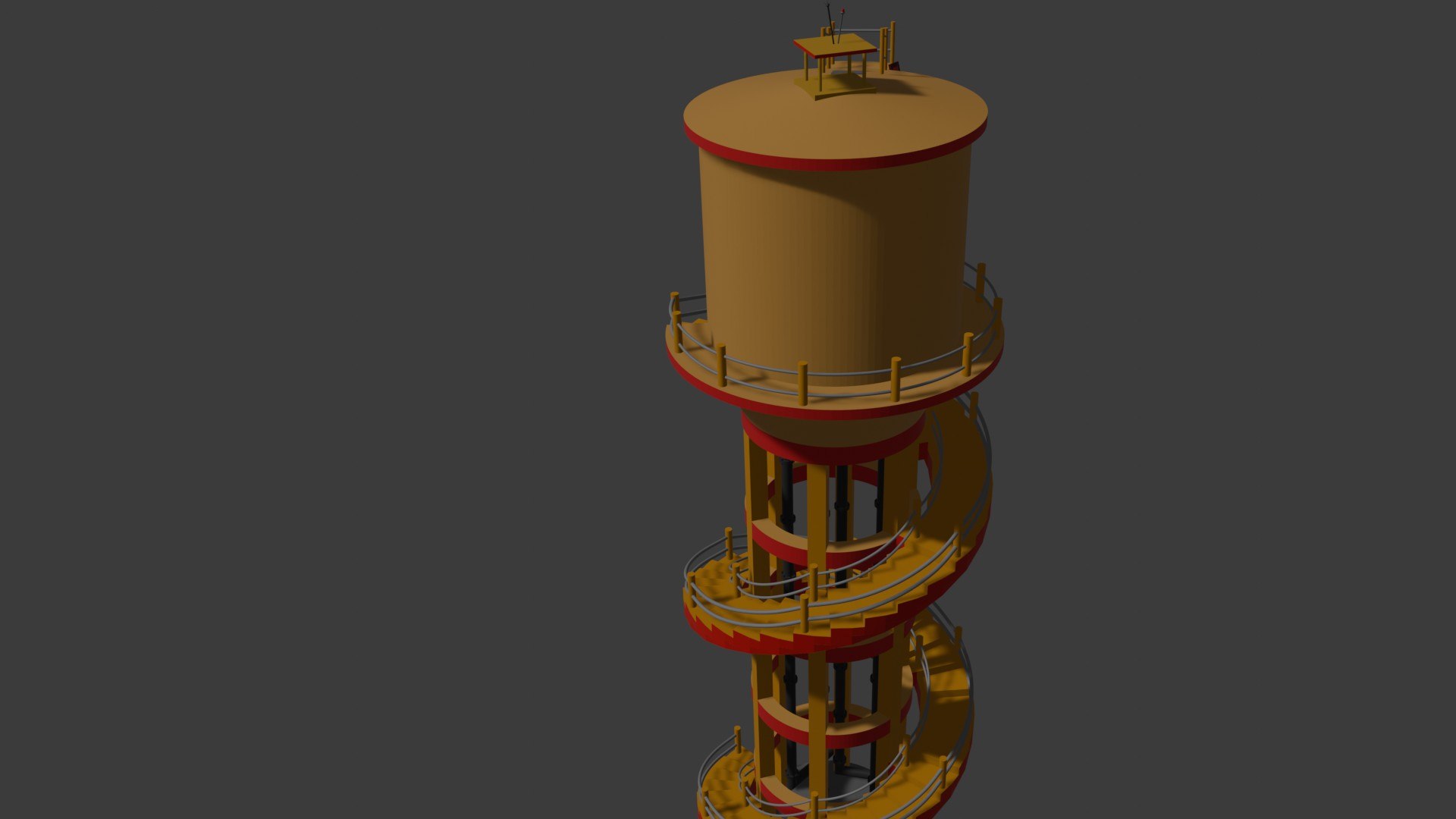 3D Water Tank Model - TurboSquid 2212319