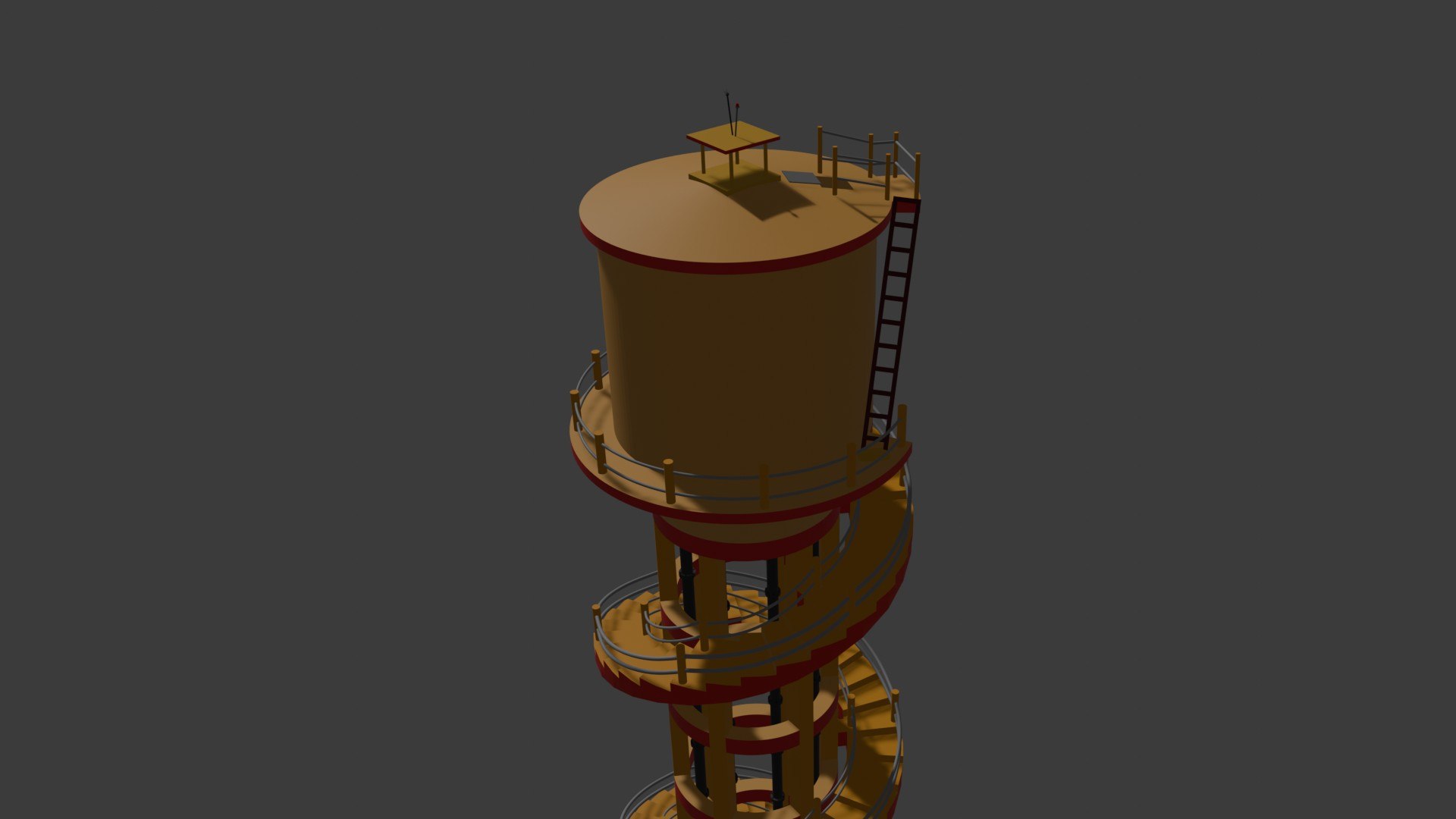 3D Water Tank Model - TurboSquid 2212319