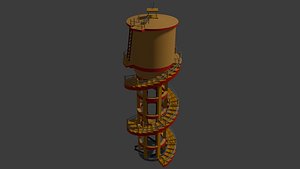 Download 3D Water Tank GlTF Models - TurboSquid