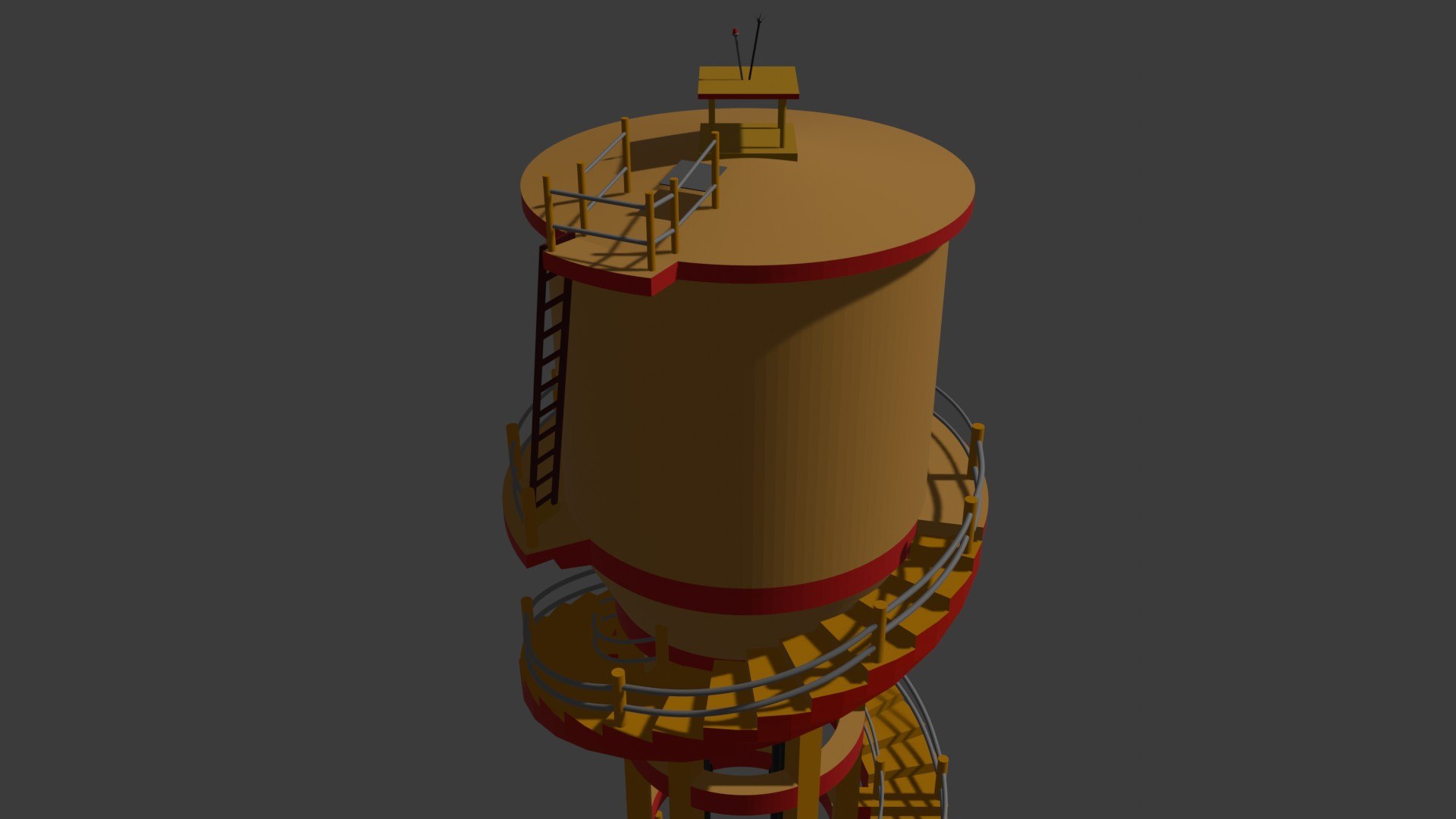 3D Water Tank Model - TurboSquid 2212319