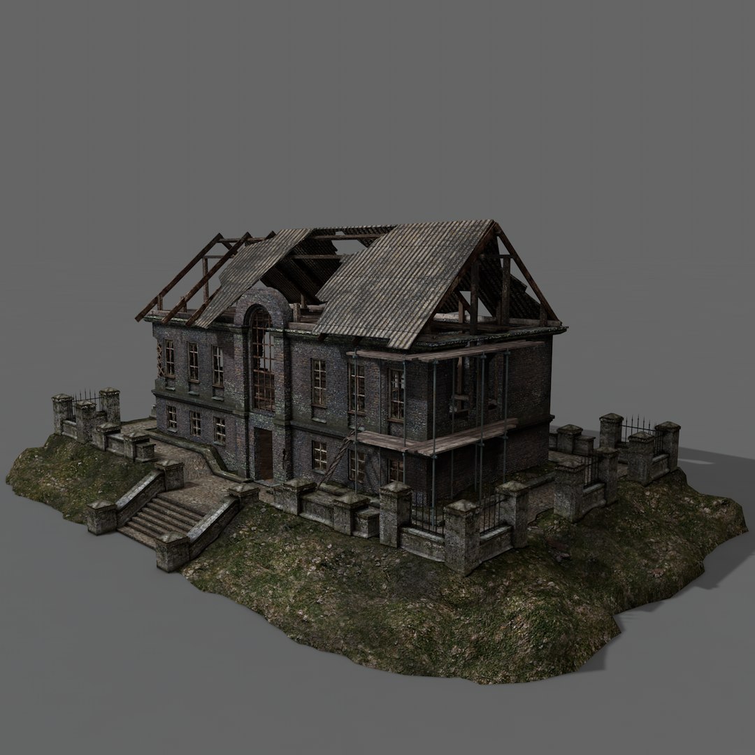 3d Old Building