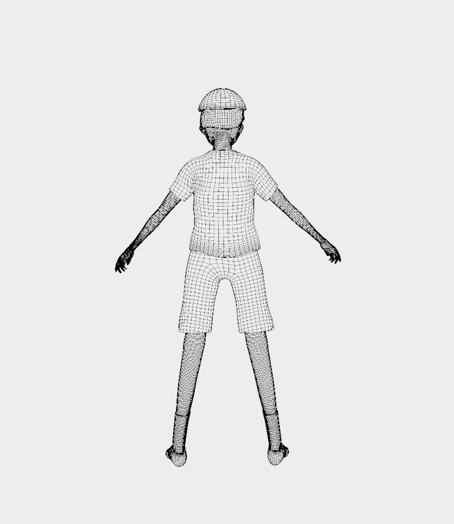 3D Man Character With 11 Poses - Pack - TurboSquid 2318635