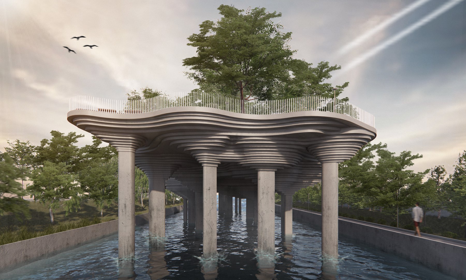 3d River Park Project 3D Model - TurboSquid 2269820