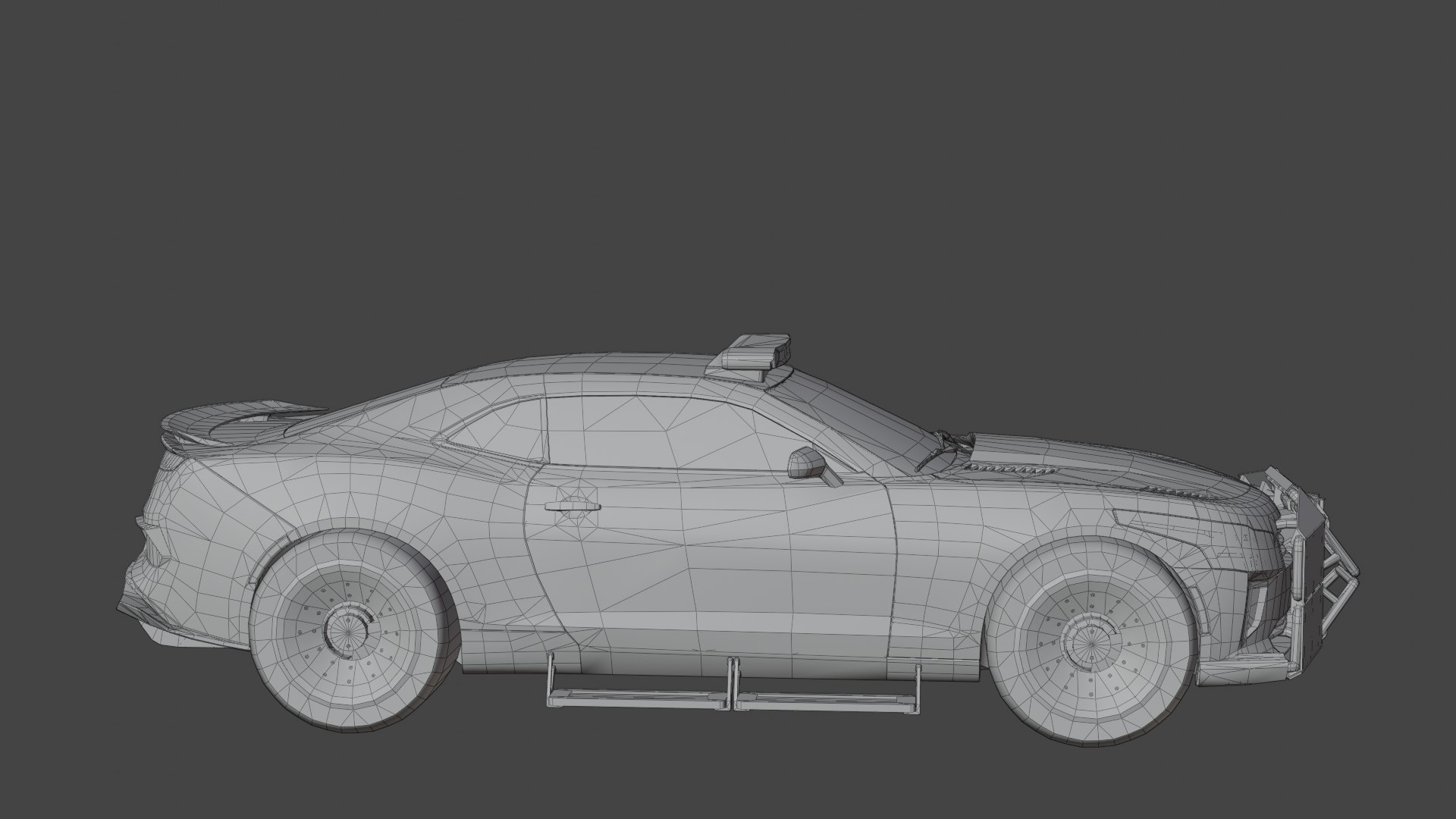 3D Model Sci Fi Police Car Rigged 3D Model Futuristic Vehicle ...