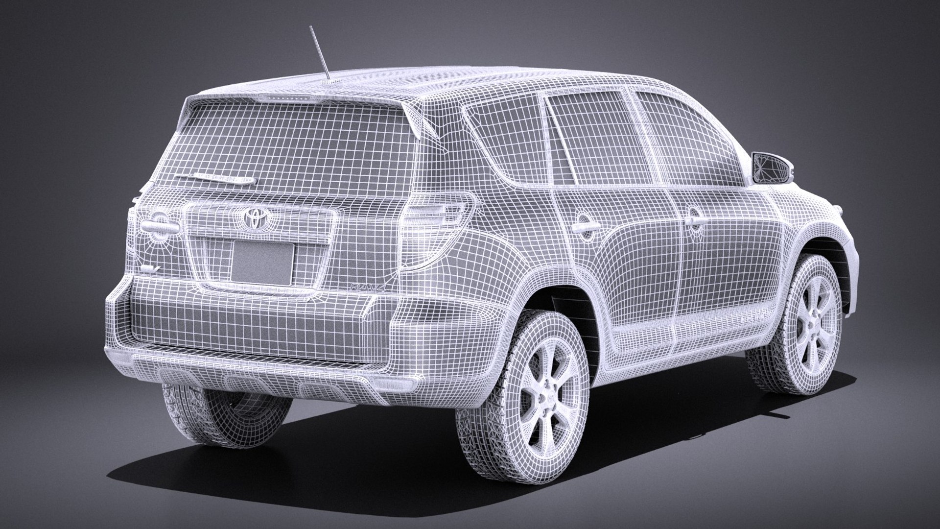 3D toyota rav4 rav model - TurboSquid 1256982