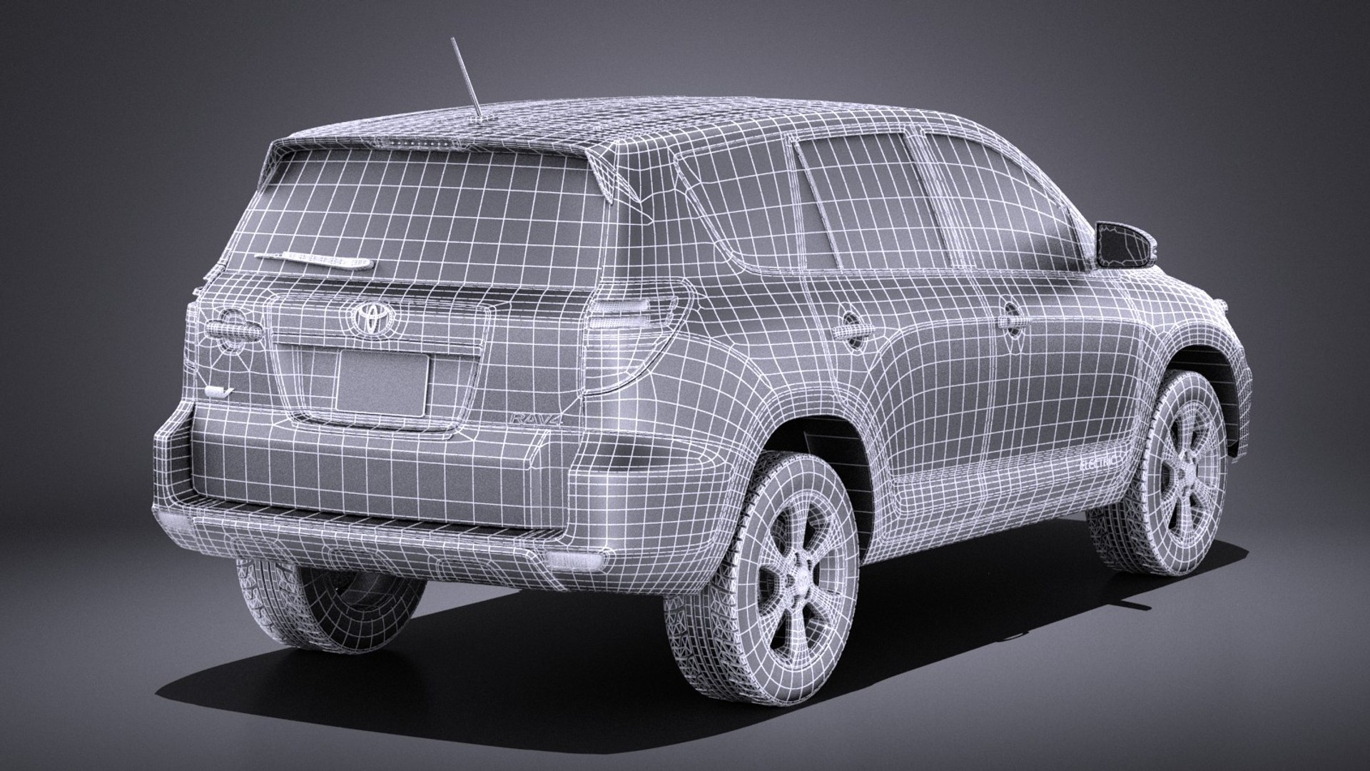 3D toyota rav4 rav model - TurboSquid 1256982