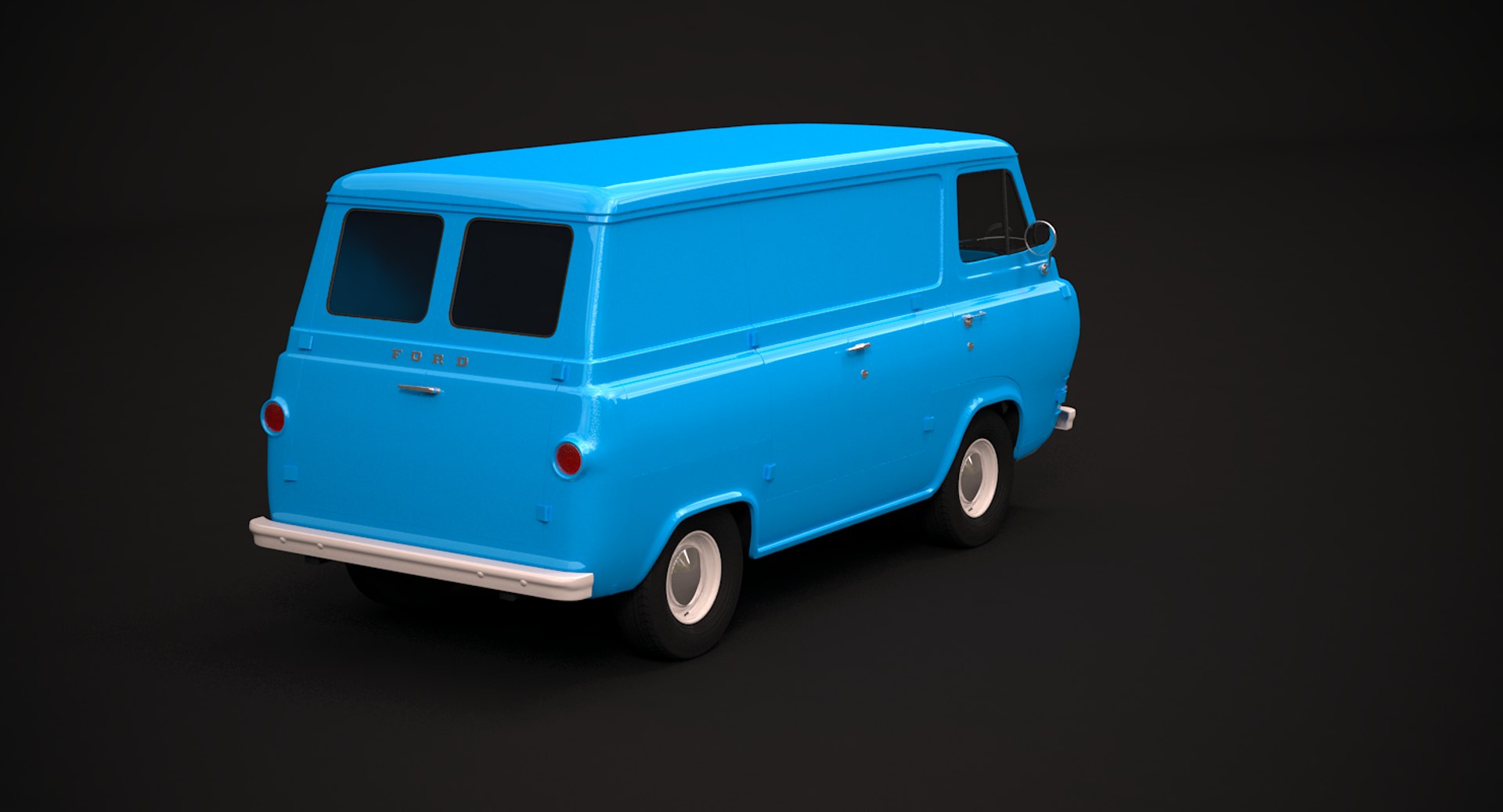 3D Econoline E-100 1961 Model - TurboSquid 1431447