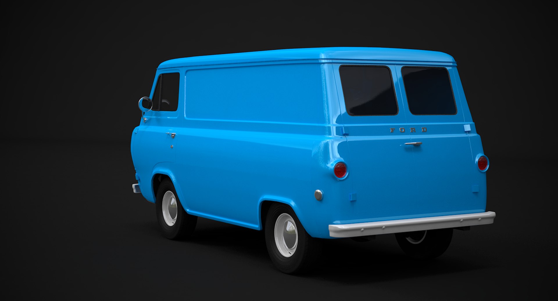 3D Econoline E-100 1961 Model - TurboSquid 1431447